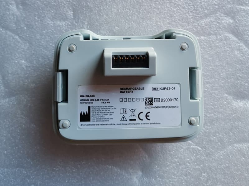 Battery I_STAT replacement for i-STAT Alinity RB-500, 1INP20/66/38 ...